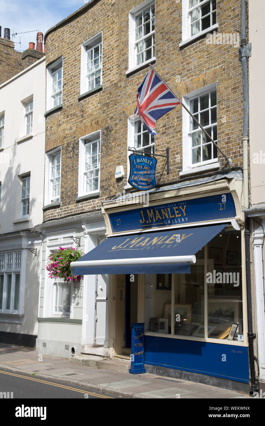 Manley Art Gallery, High Street, Eton, Windsor; London; England; UK ...