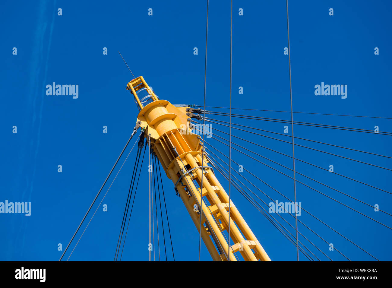 Up at the o2 Roof, Greenwich, London Stock Photo - Alamy