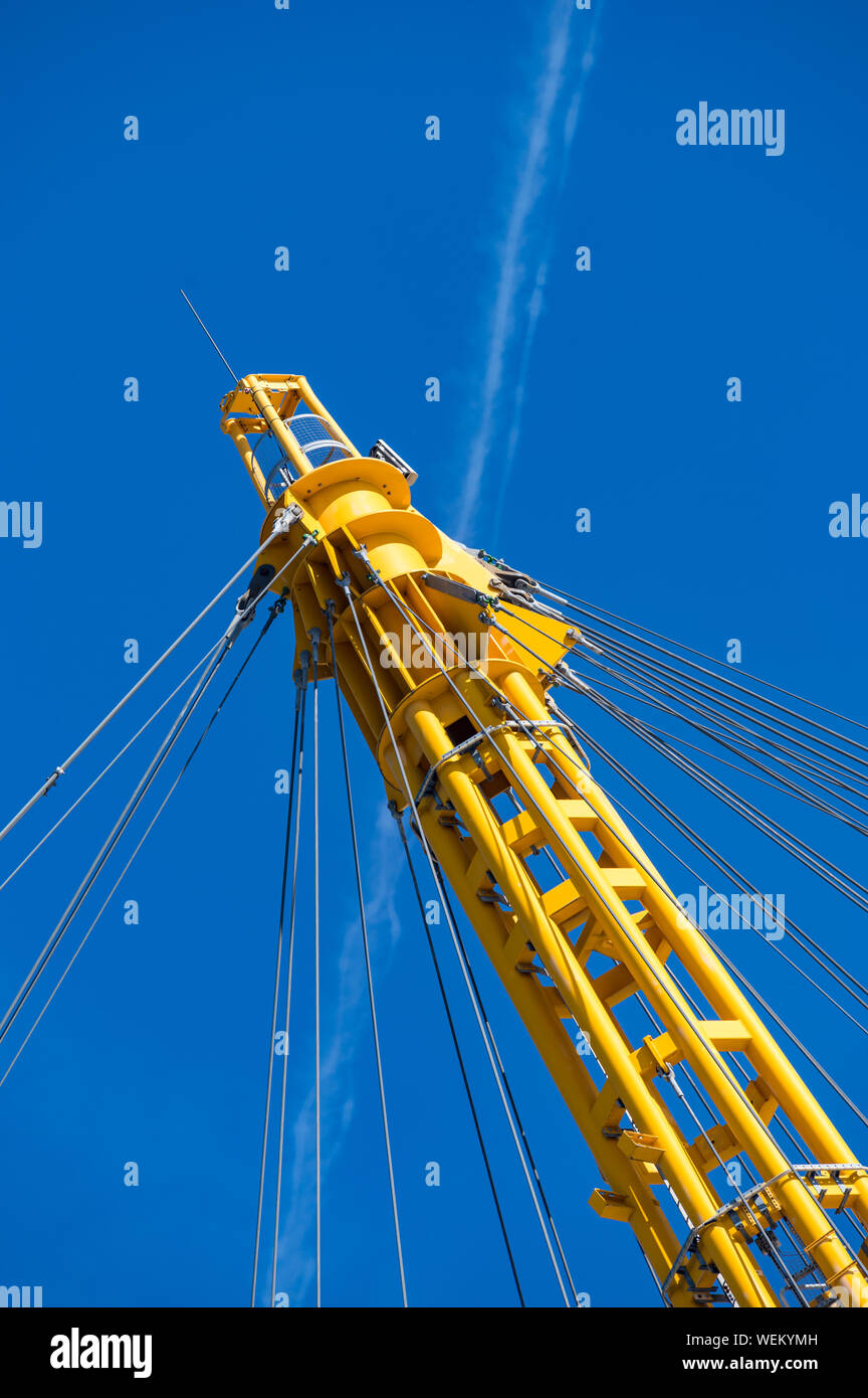 Up at the o2 Roof, Greenwich, London Stock Photo - Alamy