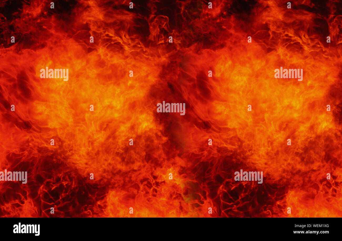 background of fire as a symbol of hell and eternal torment Stock Photo ...