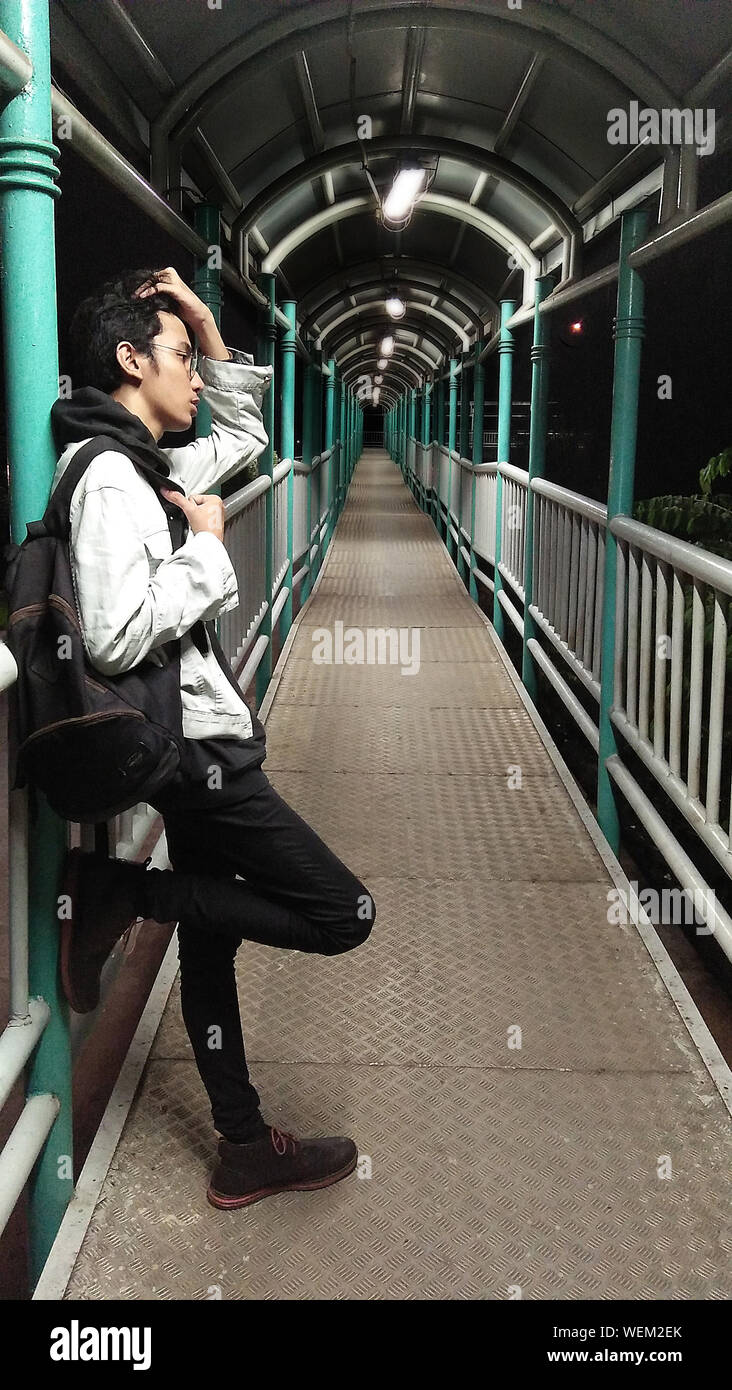 Metallic backpack hi-res stock photography and images - Alamy