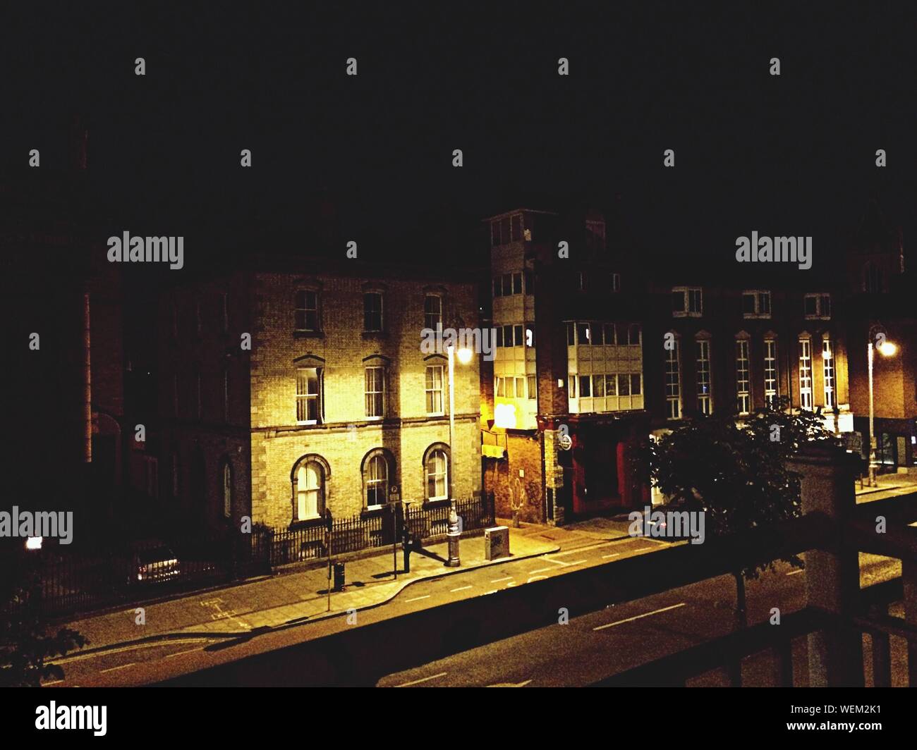 Balcony Railing Night High Resolution Stock Photography and Images - Alamy