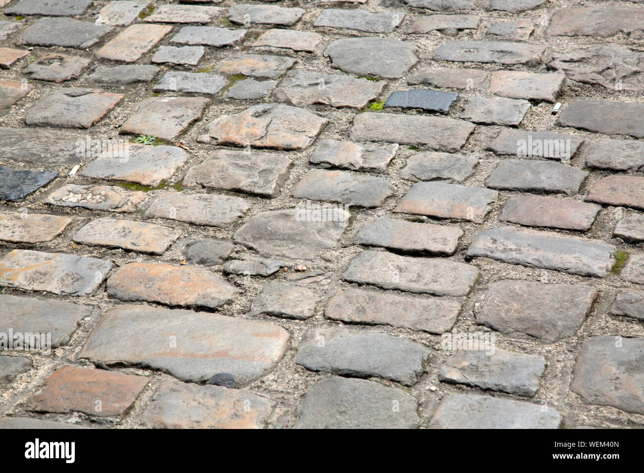 Cobblestone Street in Windsor; London; England; UK Stock Photo - Alamy