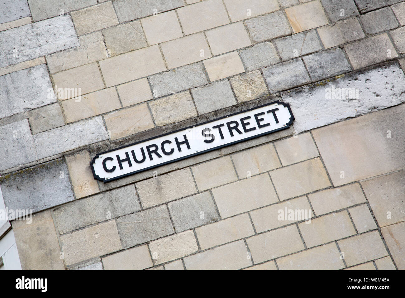 Church Street Sign, Windsor, England, UK Stock Photo - Alamy