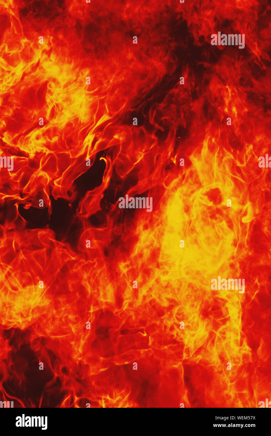background of fire as a symbol of hell and inferno Stock Photo - Alamy