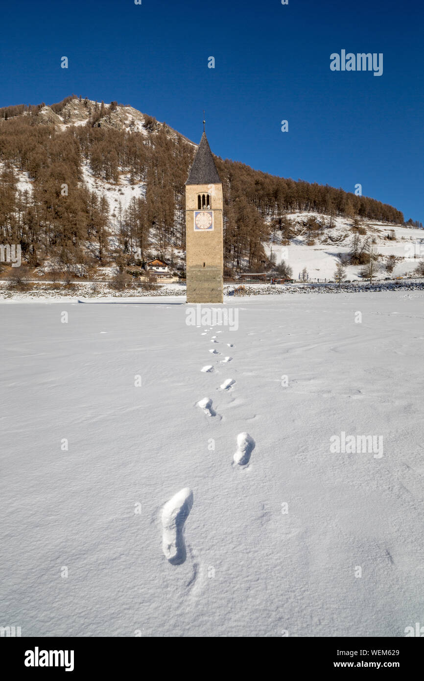 Lake Reschen High Resolution Stock Photography and Images - Alamy