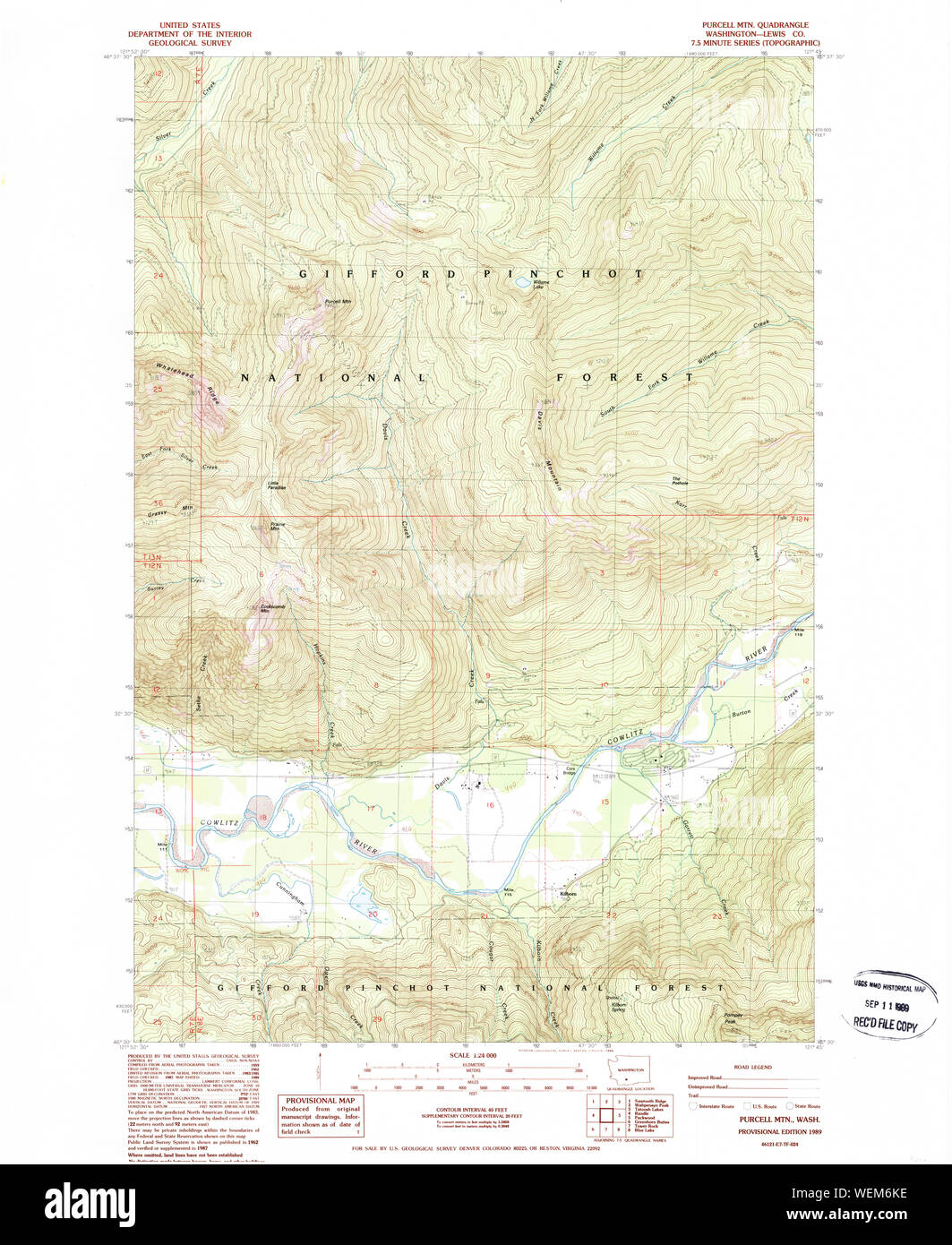 Purcell map hi-res stock photography and images - Alamy