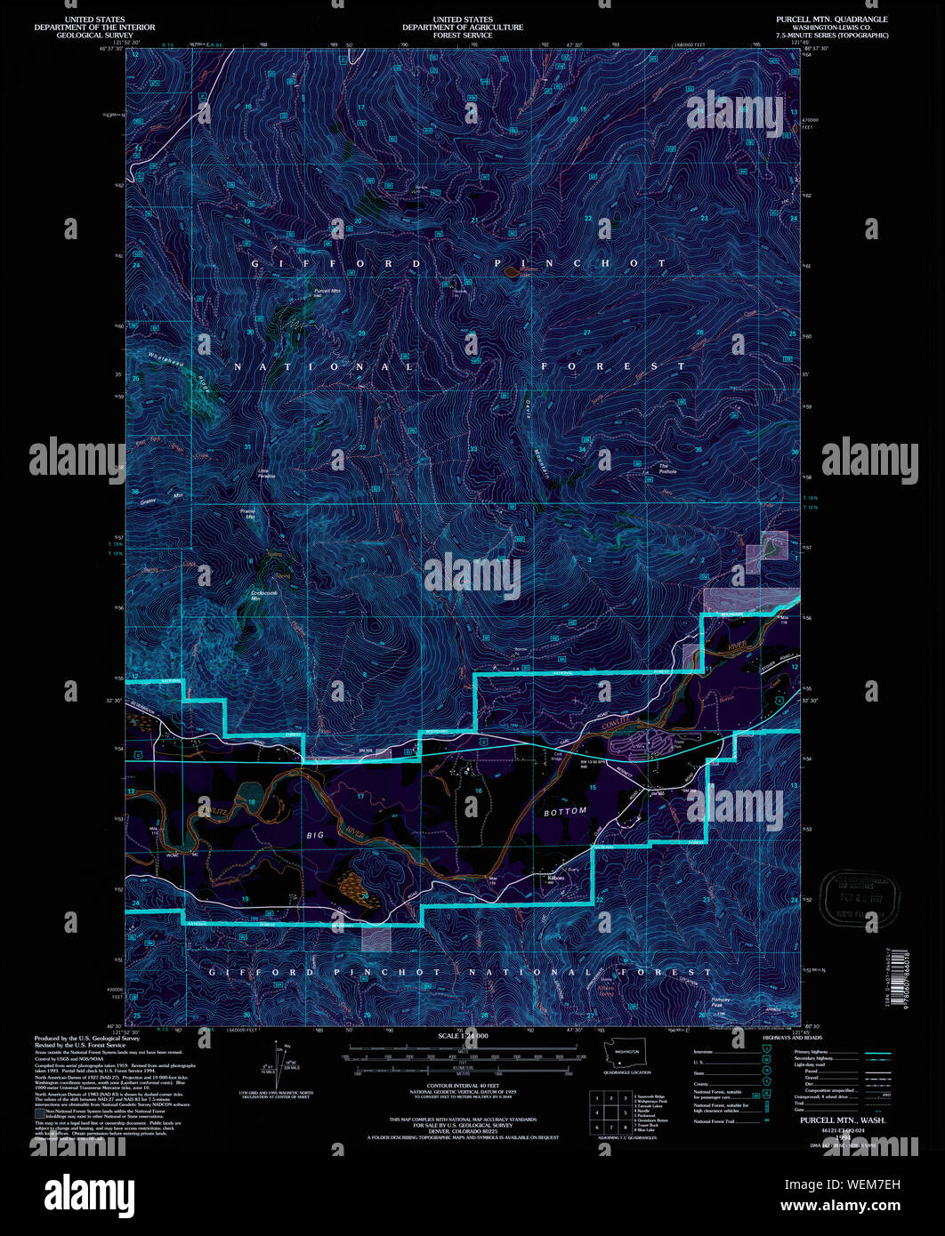 Purcell map hi-res stock photography and images - Alamy