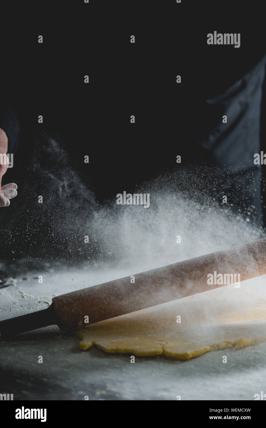 Rolling some pastry hi-res stock photography and images - Alamy