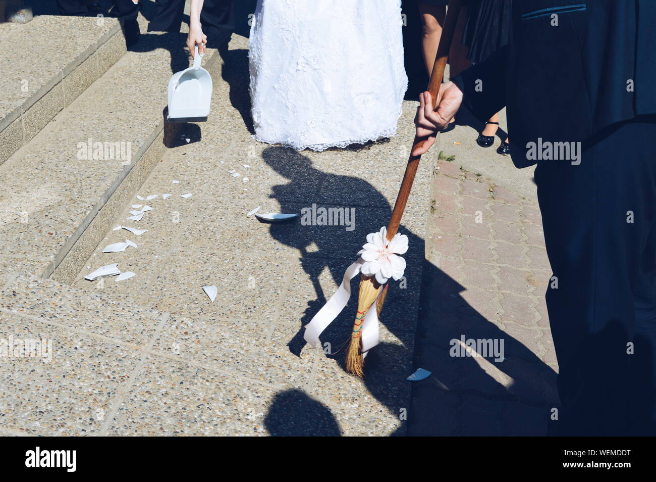 Sweeping the ground hi-res stock photography and images - Alamy