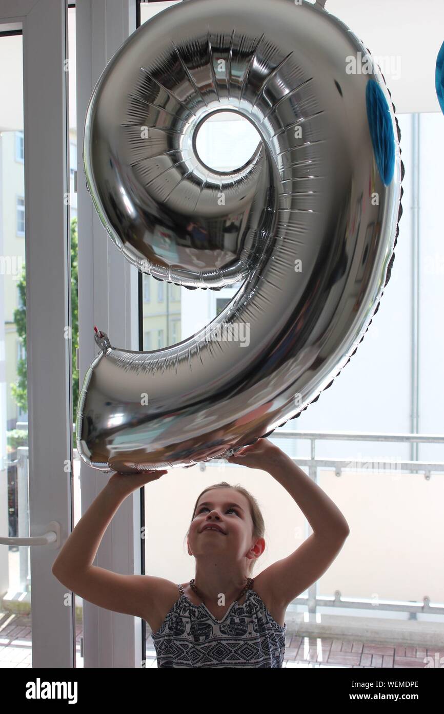 Number girl hi-res stock photography and images - Alamy