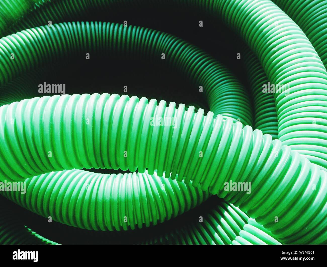 Green plastic pipe hi-res stock photography and images - Alamy