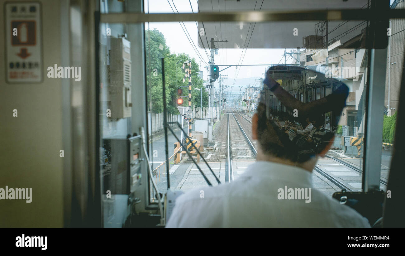 Rear of the train hi-res stock photography and images - Alamy