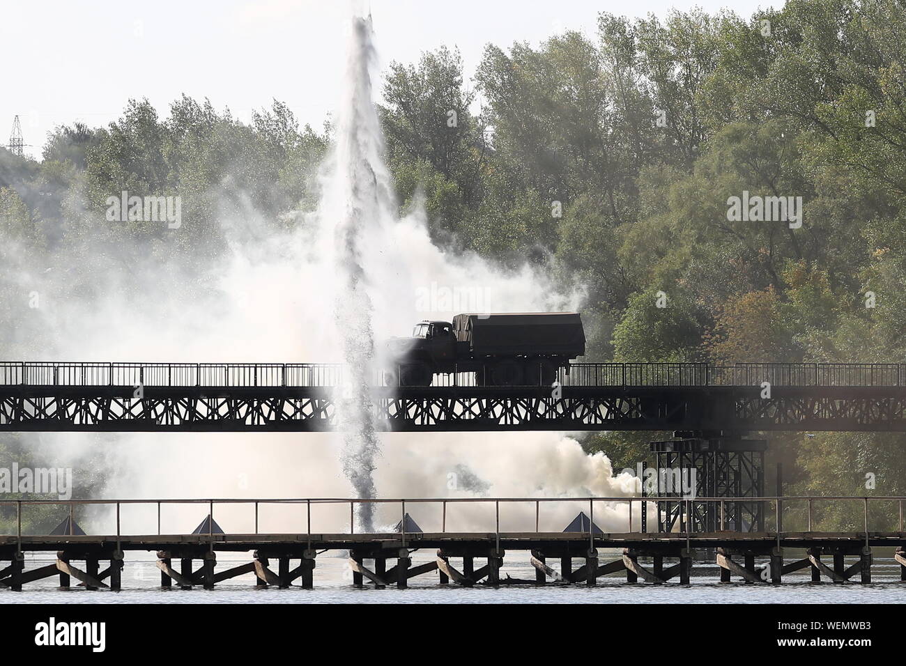 Russian Pontoon Bridge High Resolution Stock Photography and Images - Alamy