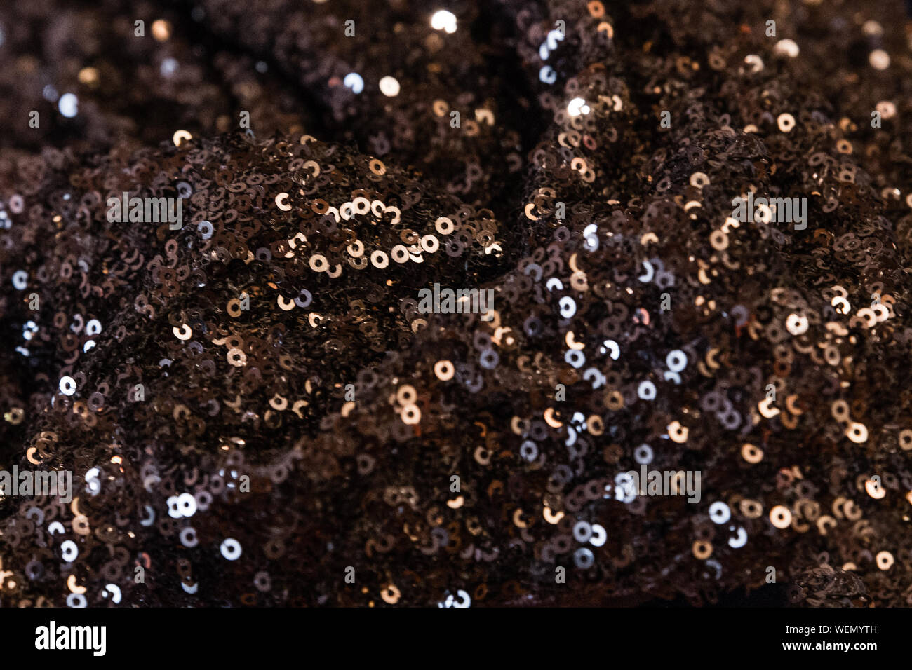 Large gold sequin hi-res stock photography and images - Alamy