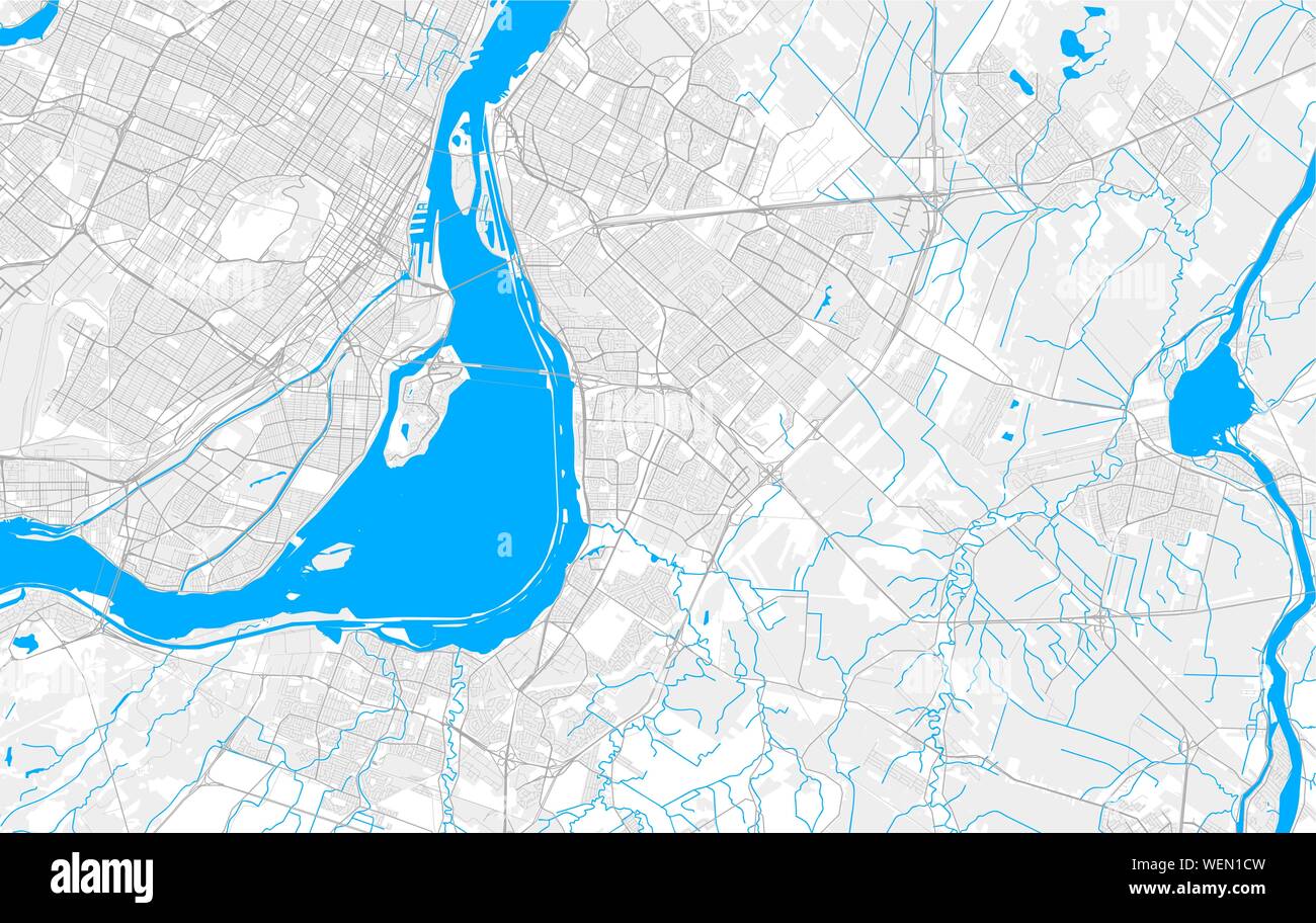 Brossard map hi-res stock photography and images - Alamy