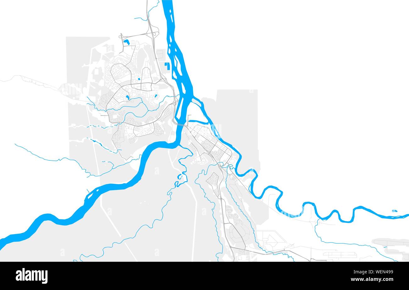 Buffalo alberta map hi-res stock photography and images - Alamy