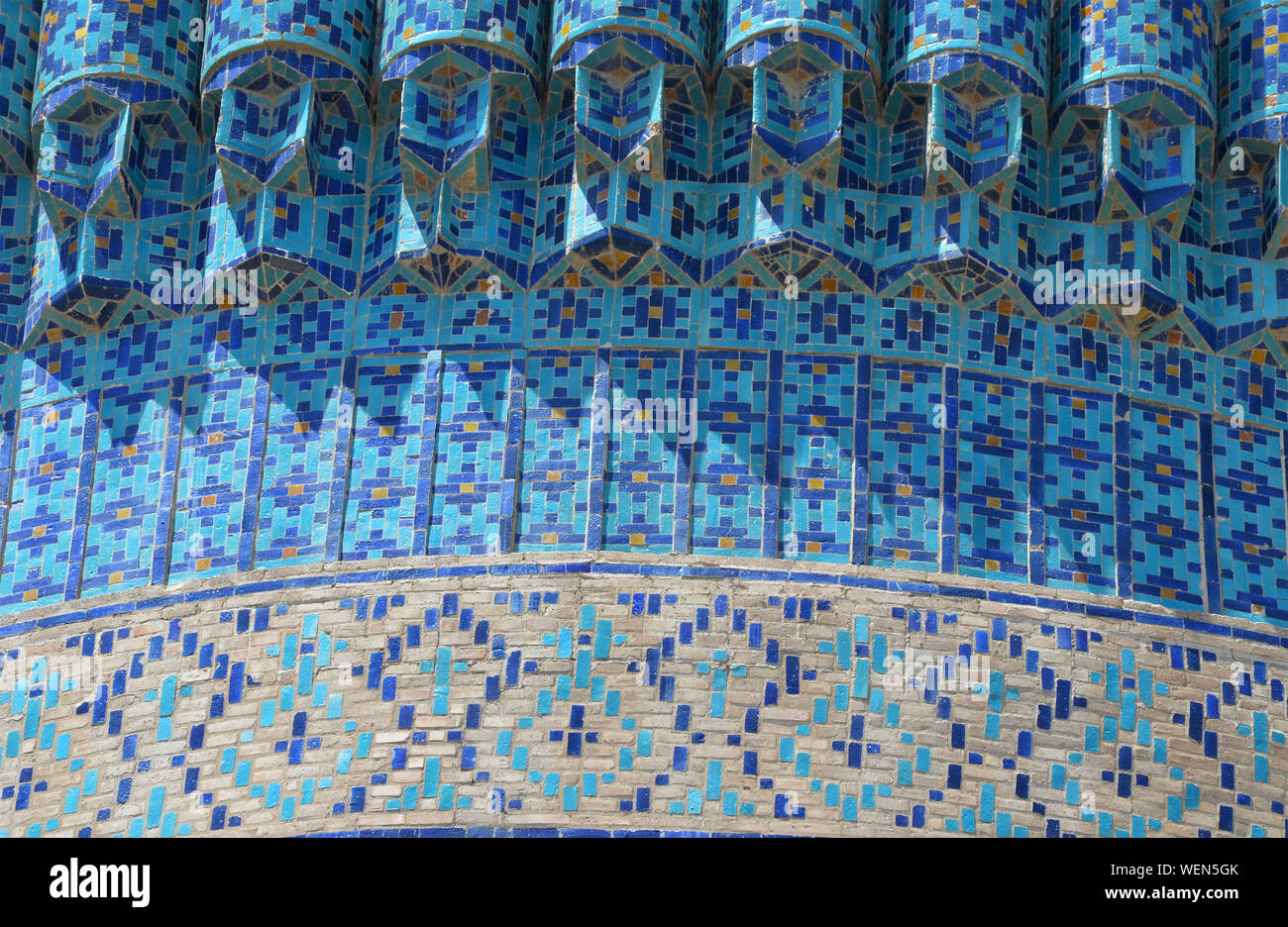 The Gur-e Amir complex in Samarkand (Uzbekistan), less well-known than ...