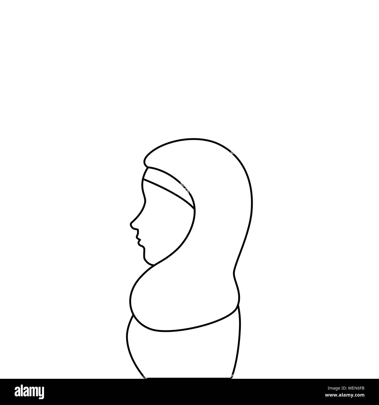 Woman burka eyes Stock Vector Images - Alamy