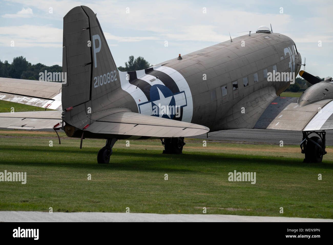 Douglas C47A-DC3 Dakota N473DC/2100882/3X at North Weald Airfield Stock ...
