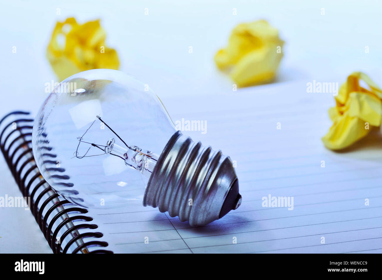 Light crumpled paper hi-res stock photography and images - Alamy