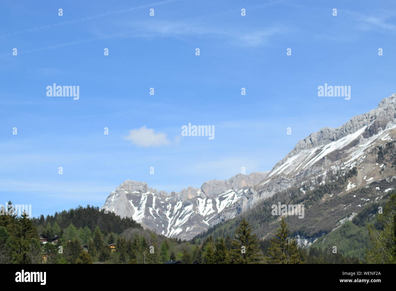 Les Diablerets is a Village in Switzerland Stock Photo - Alamy