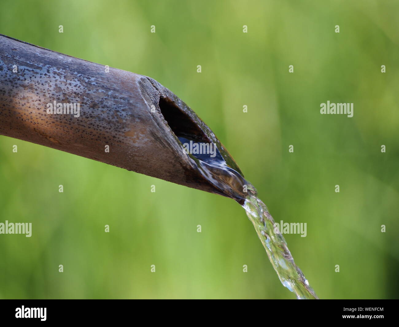 Wooden water pipe hi-res stock photography and images - Alamy