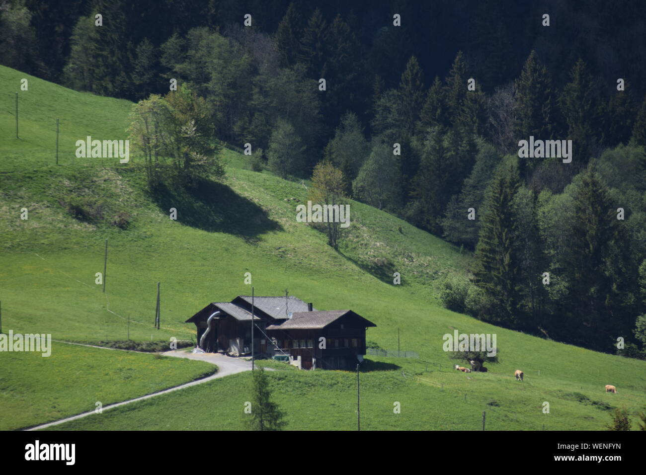 Les Diablerets is a Village in Switzerland Stock Photo - Alamy