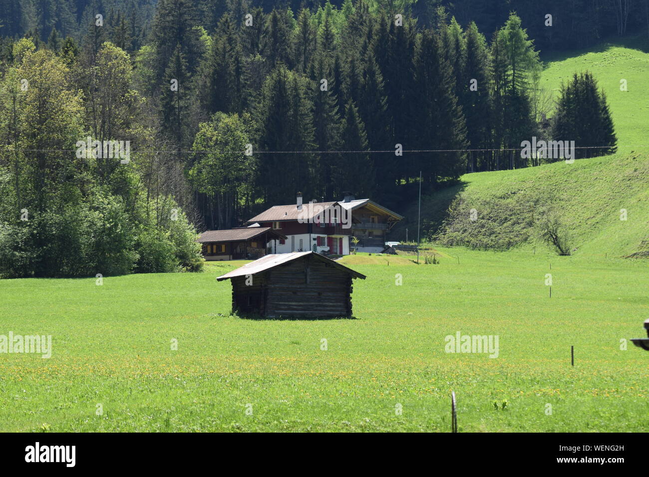 Les Diablerets is a Village in Switzerland Stock Photo - Alamy