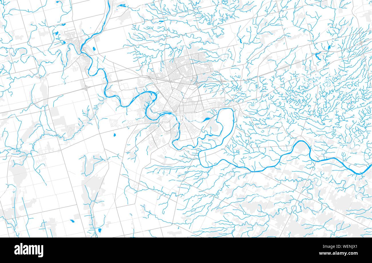 Brantford ontario map Stock Vector Images - Alamy