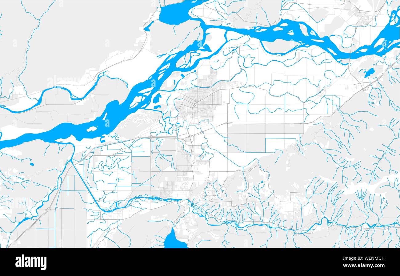 Map of chilliwack Stock Vector Images - Alamy