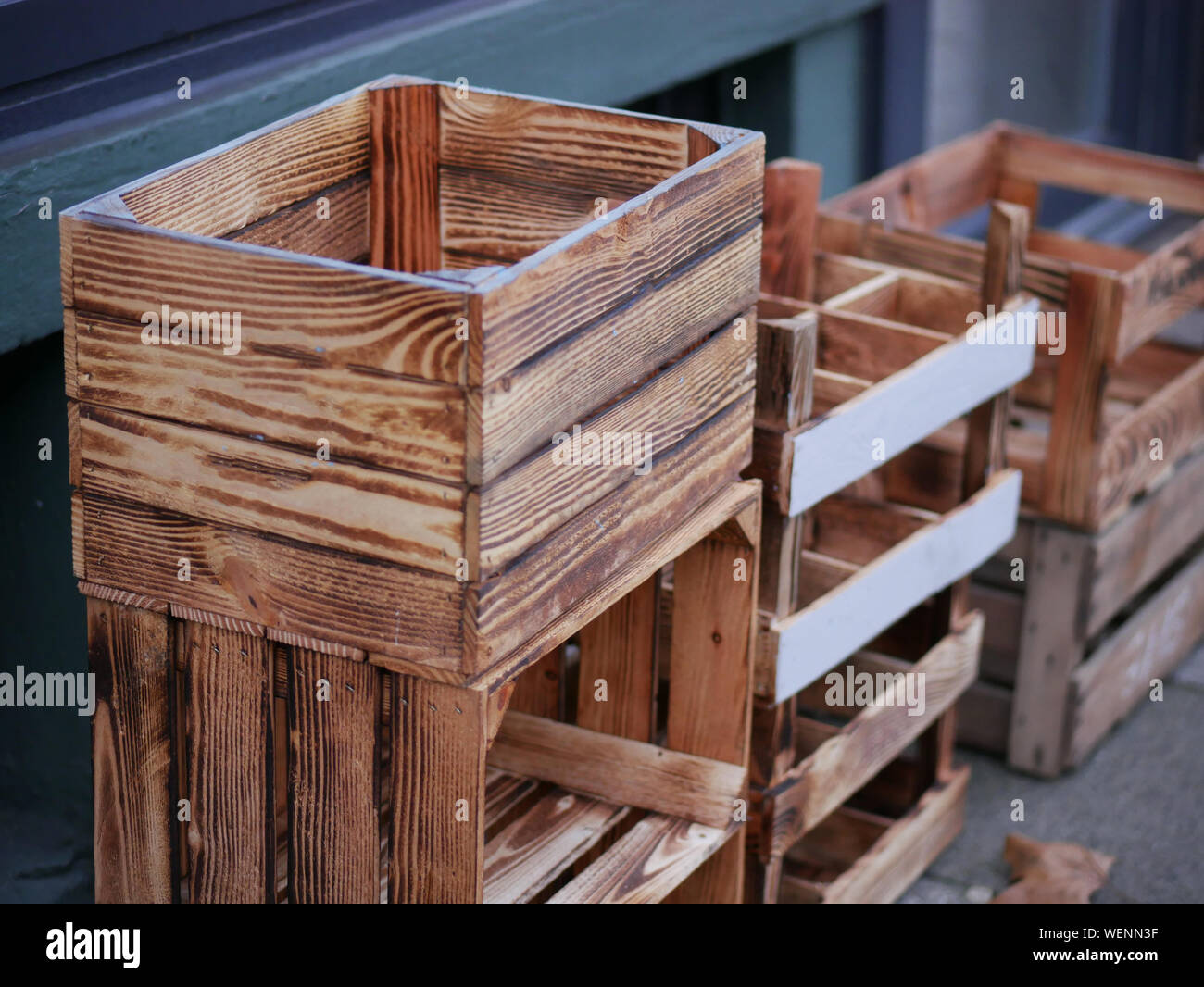 Broken wooden crate hi-res stock photography and images - Alamy