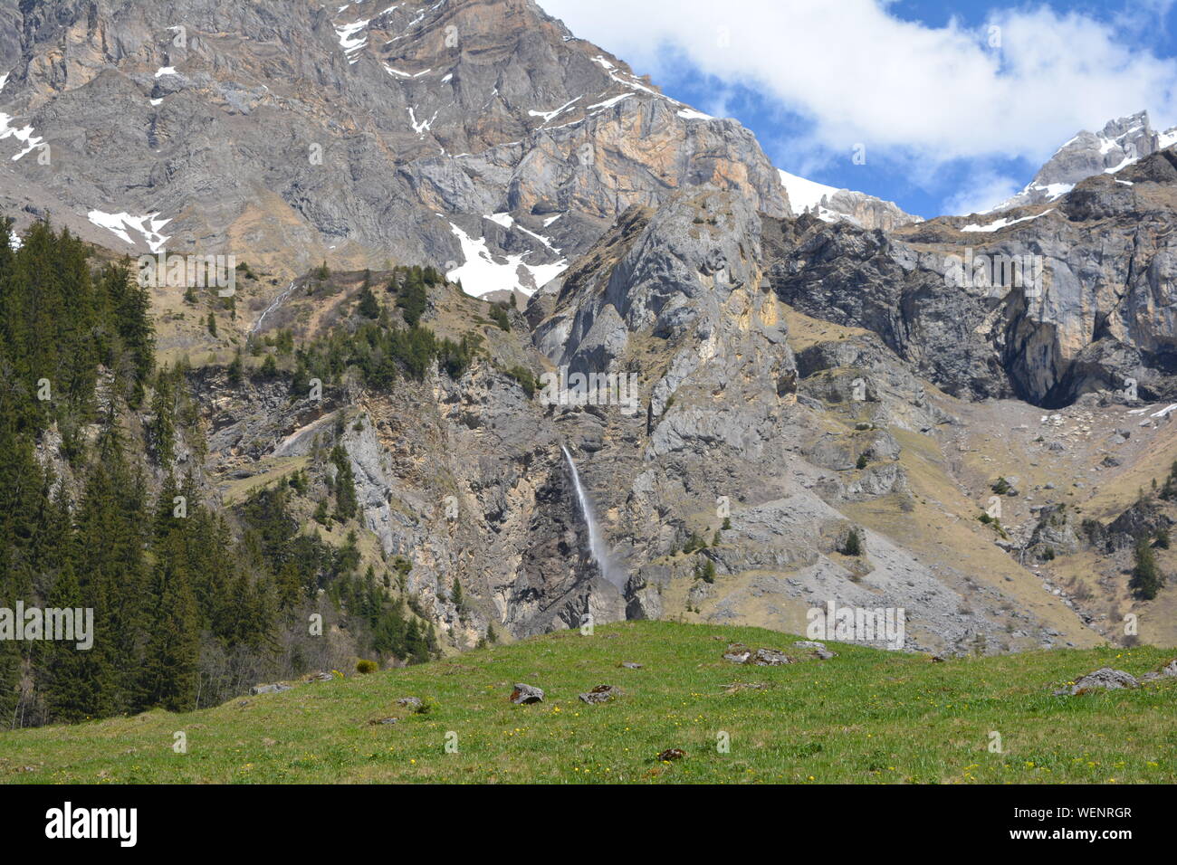 Les Diablerets is a Village in Switzerland Stock Photo - Alamy