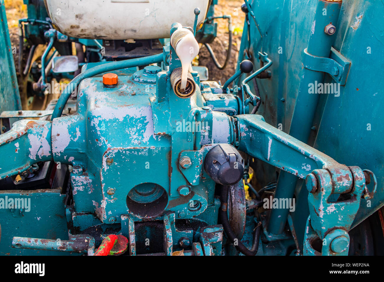 Close up tractor hi-res stock photography and images - Alamy
