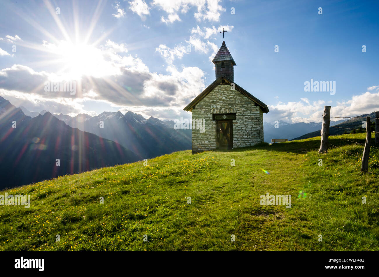 Church on mountain hi-res stock photography and images - Alamy