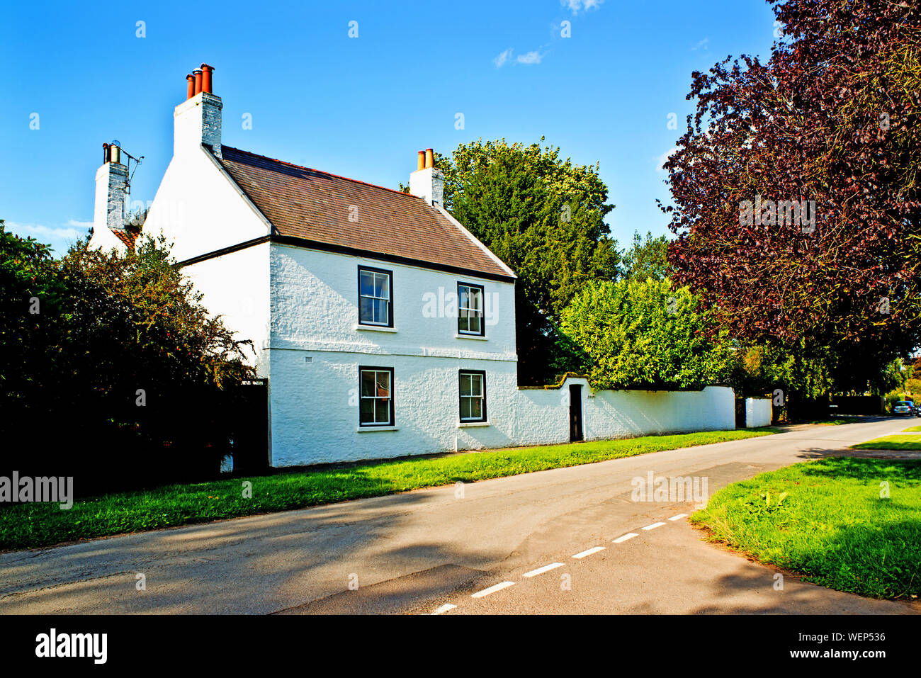 Old Vicarage, Nether Poppleton, North Yorkshire, England Stock Photo ...