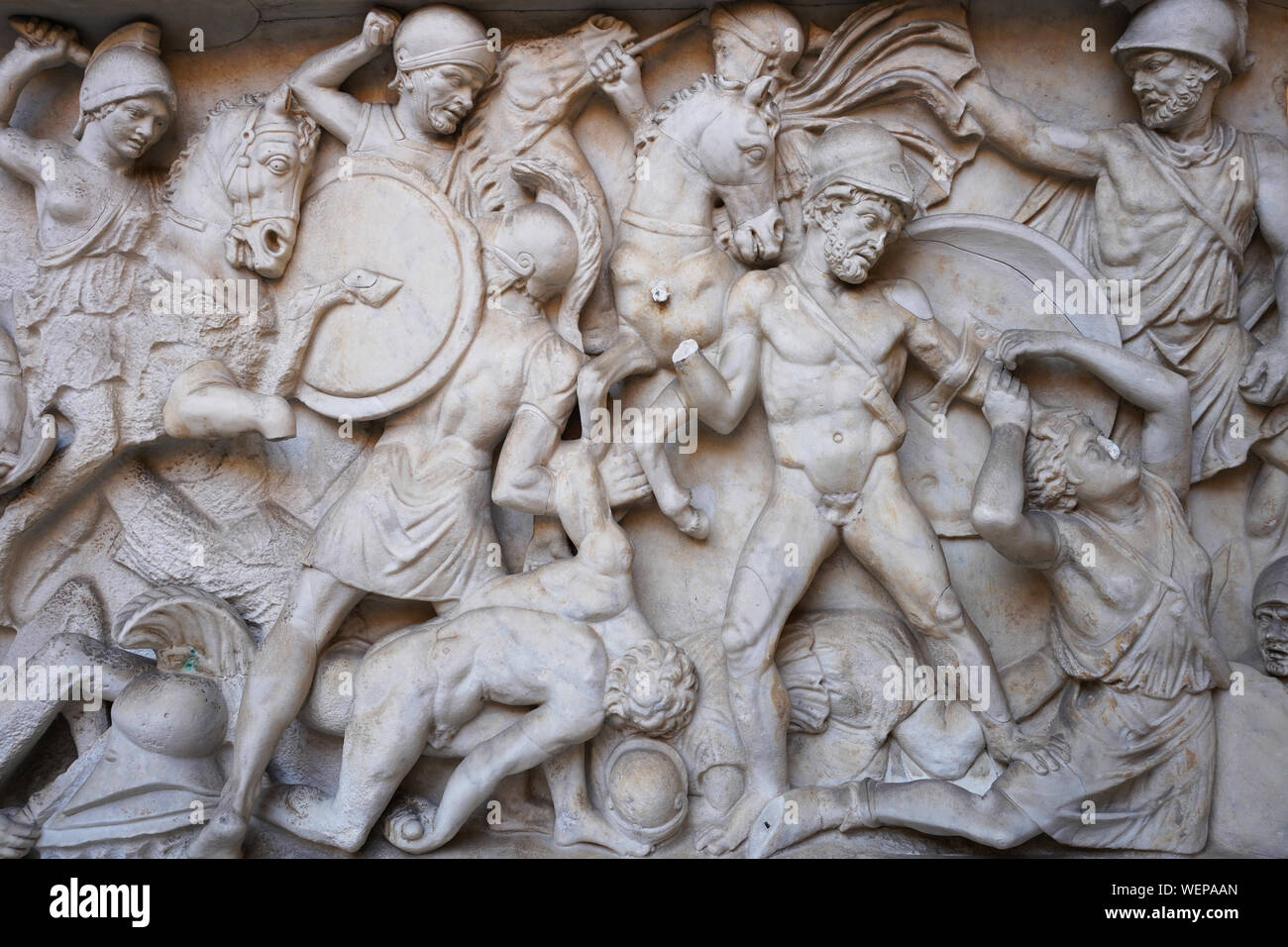 Roman marble relief museum hi-res stock photography and images - Alamy