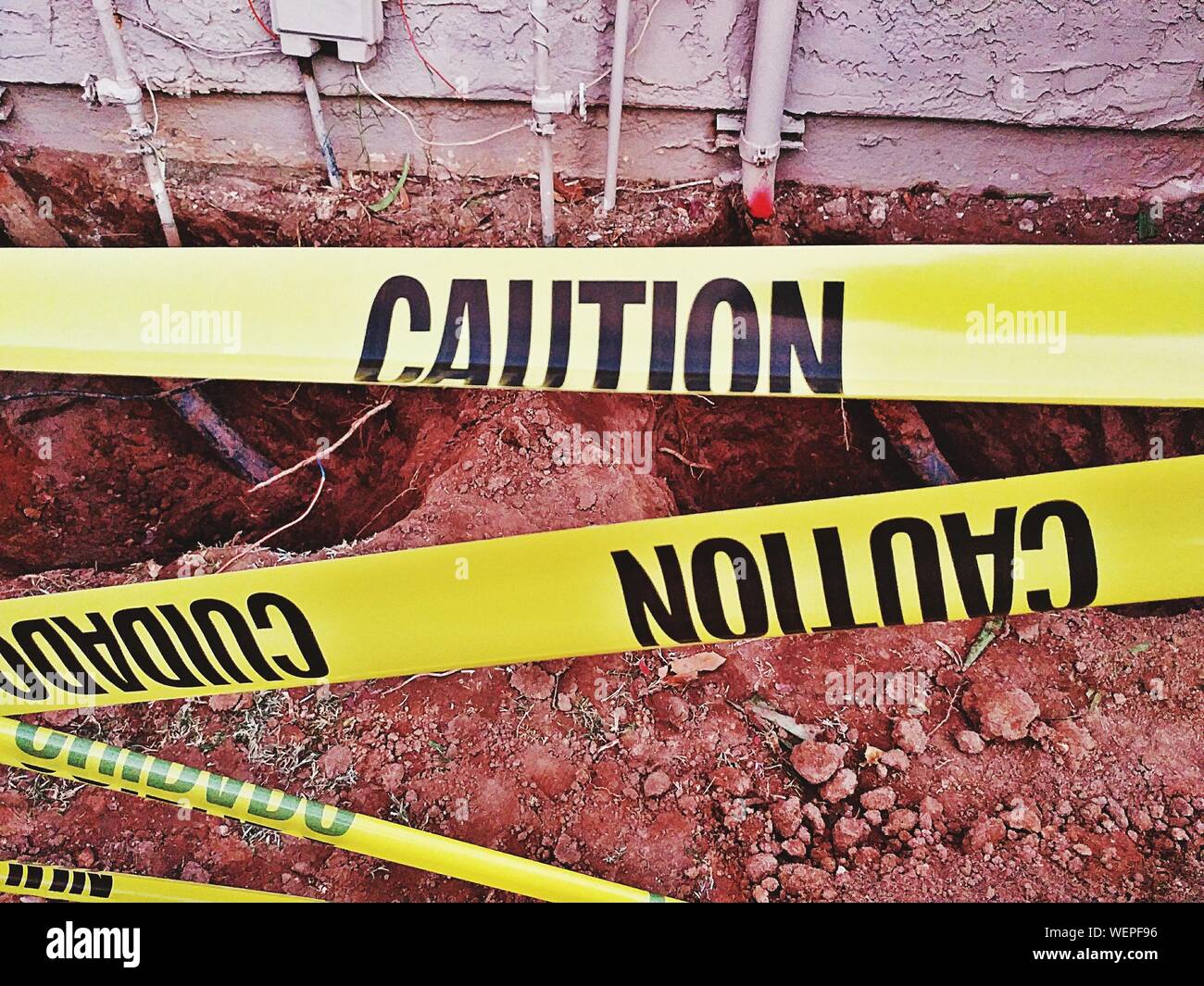 Barricade Construction High Resolution Stock Photography and Images - Alamy