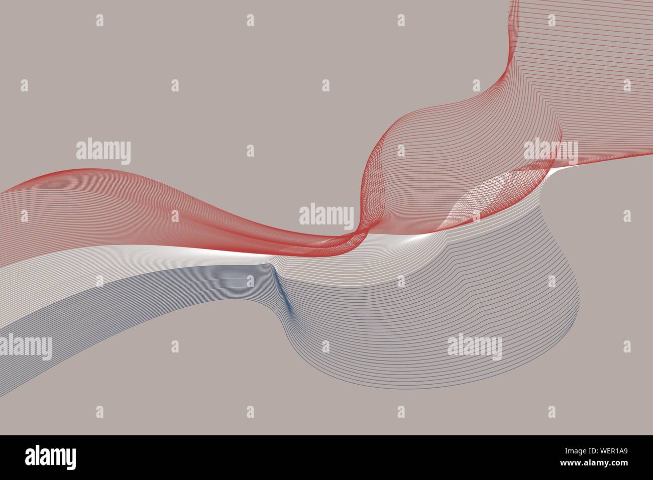 Abstract lines vector background. Colours of Dutch flag. Eps10 Stock ...