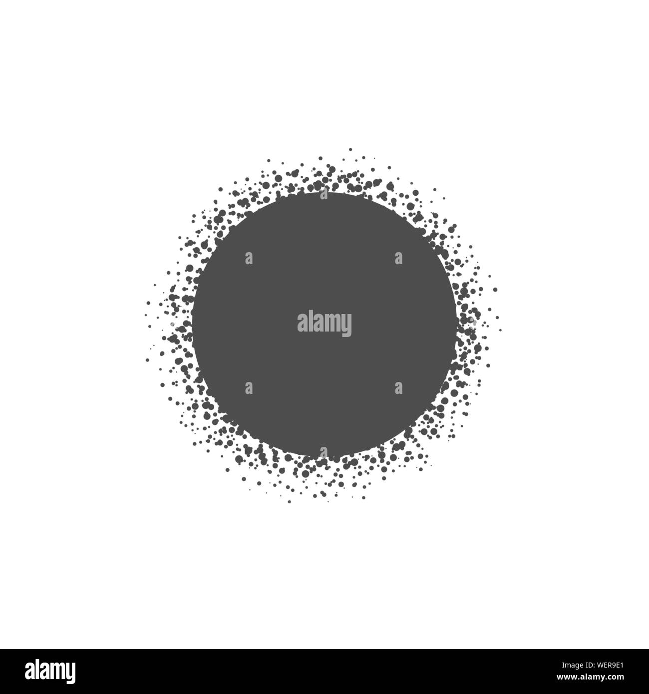 Dotted circle Stock Vector Images - Alamy