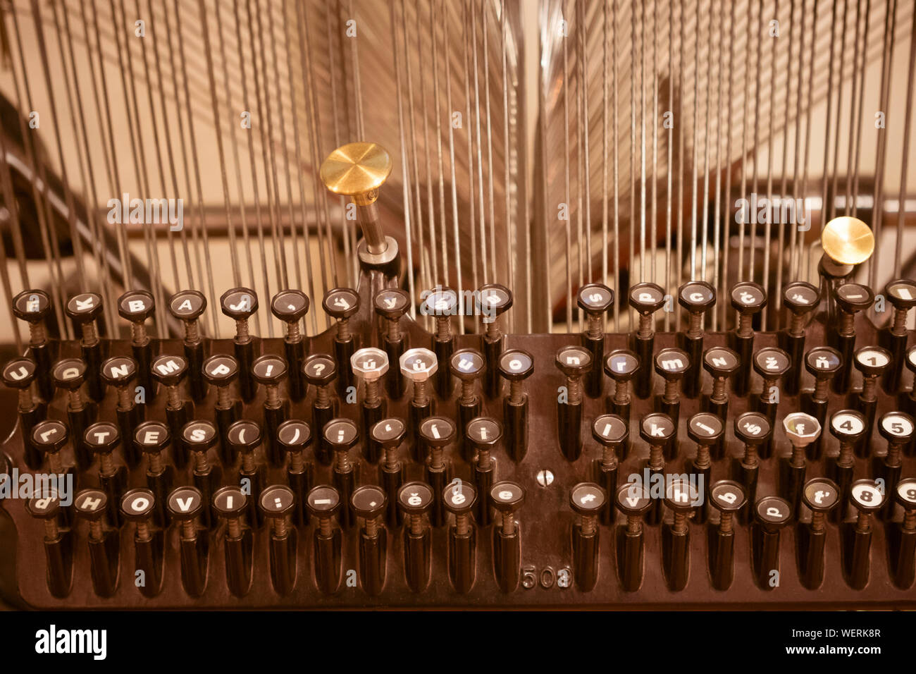 Vintage computer keyboard hi-res stock photography and images - Alamy