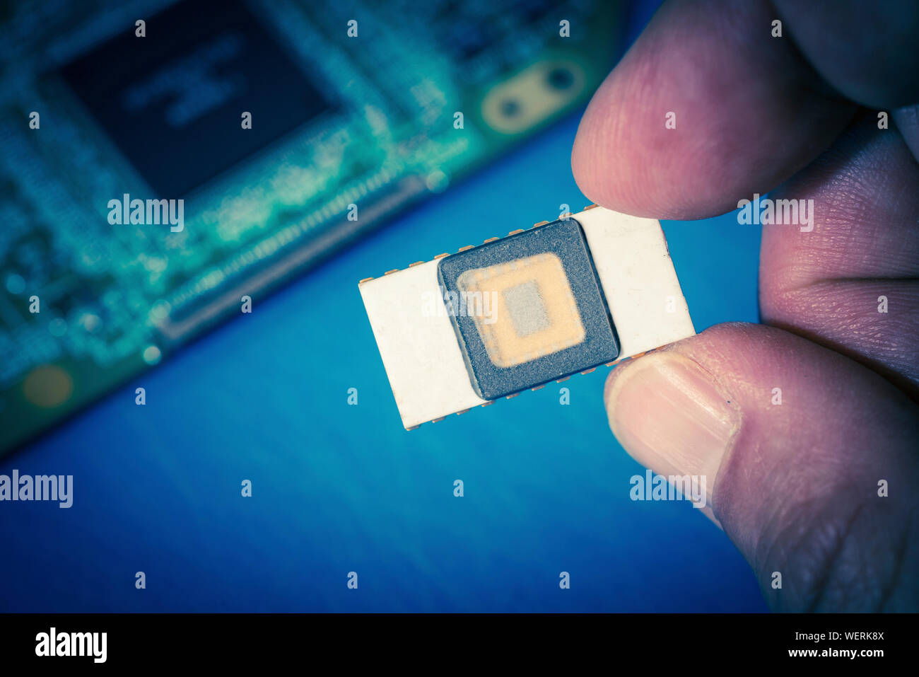 Chip circuit board hi-res stock photography and images - Alamy