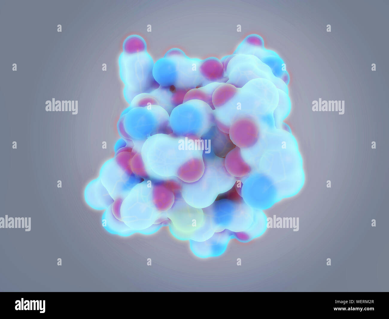 Insulin molecule, illustration Stock Photo - Alamy