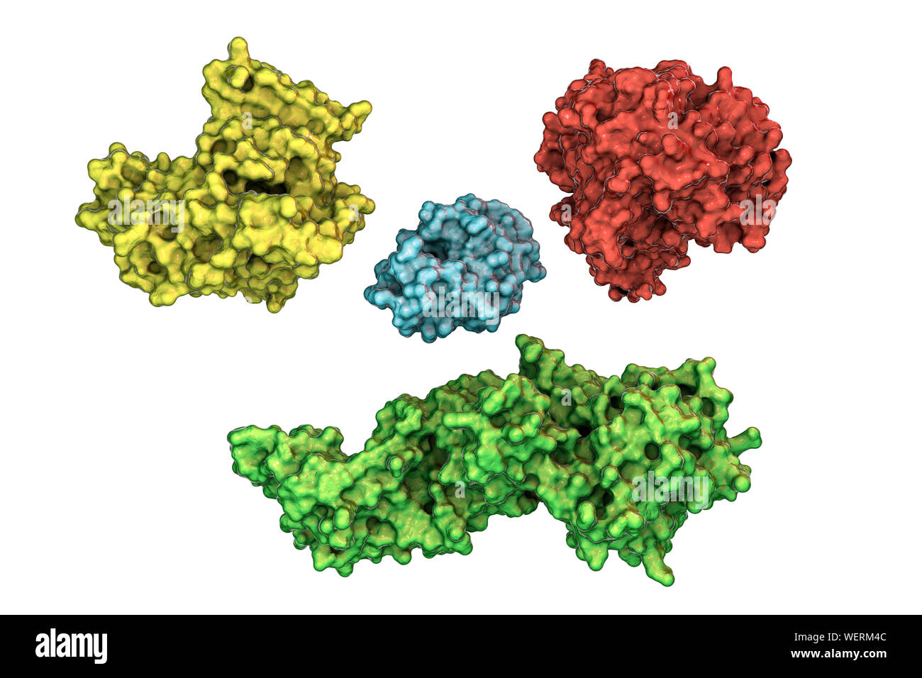 Abstract molecules, artwork Stock Photo - Alamy