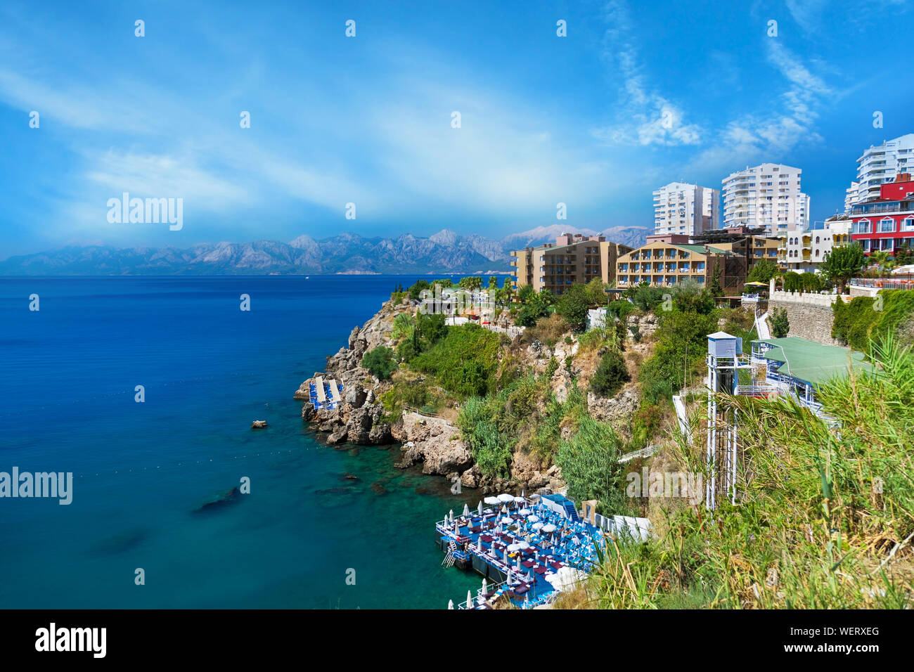 Antalya, Turkey Background Stock Photo - Alamy