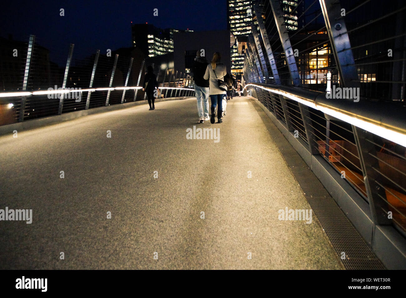 Unicredit tower night hi-res stock photography and images - Alamy