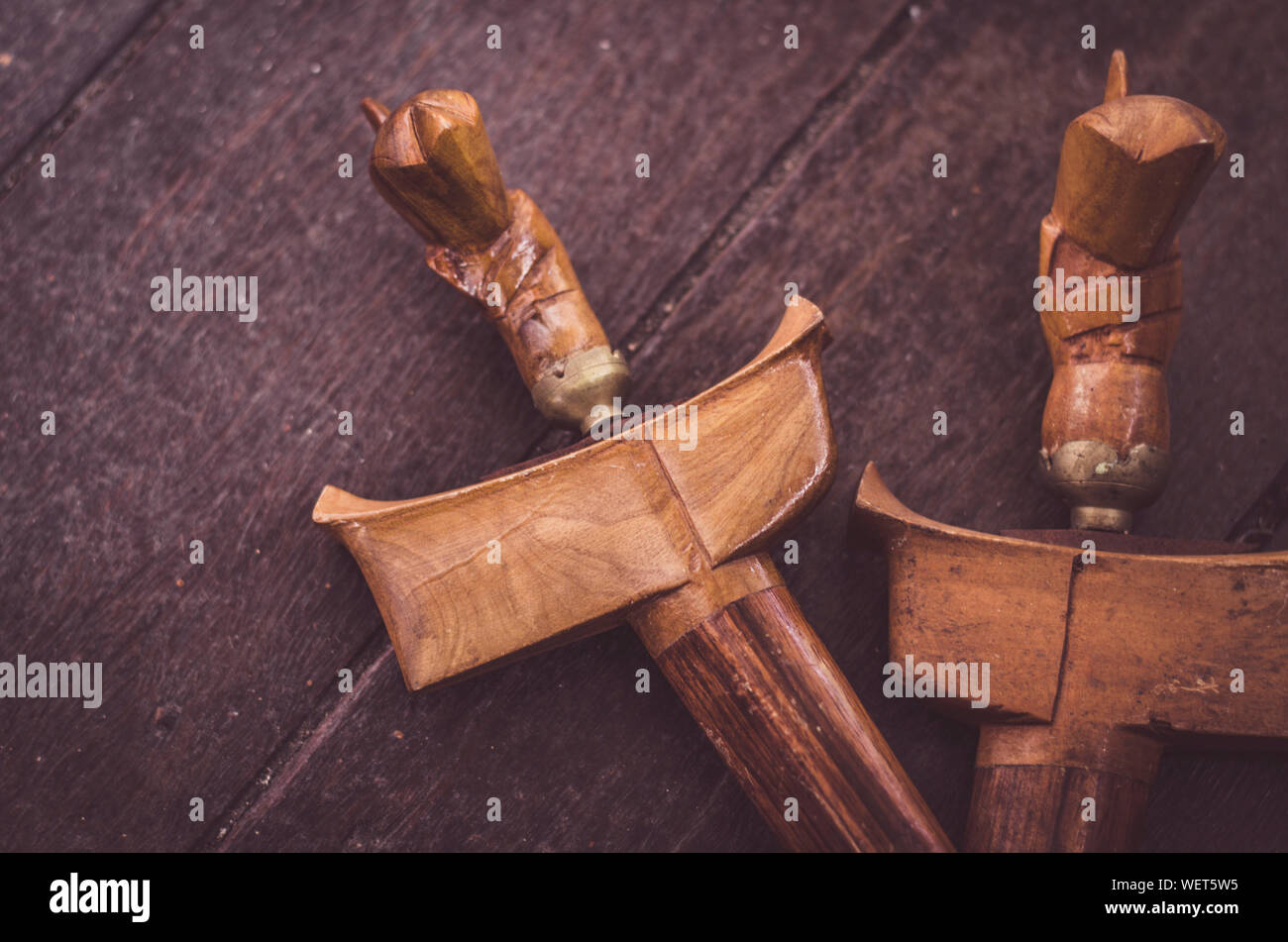 Wooden sword hi-res stock photography and images - Alamy