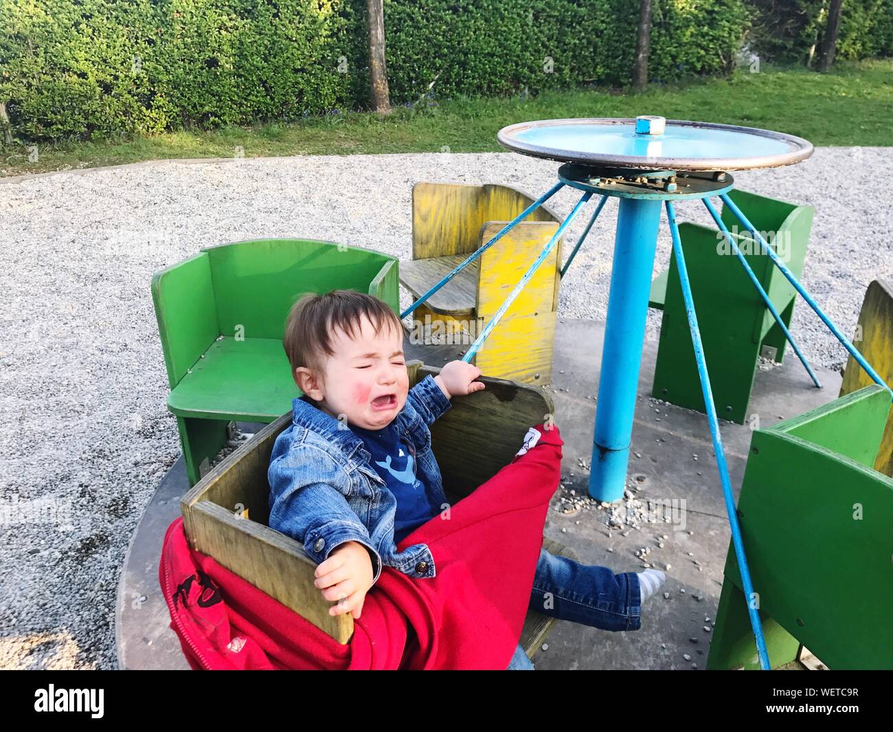 Crying boy preschool hi-res stock photography and images - Alamy