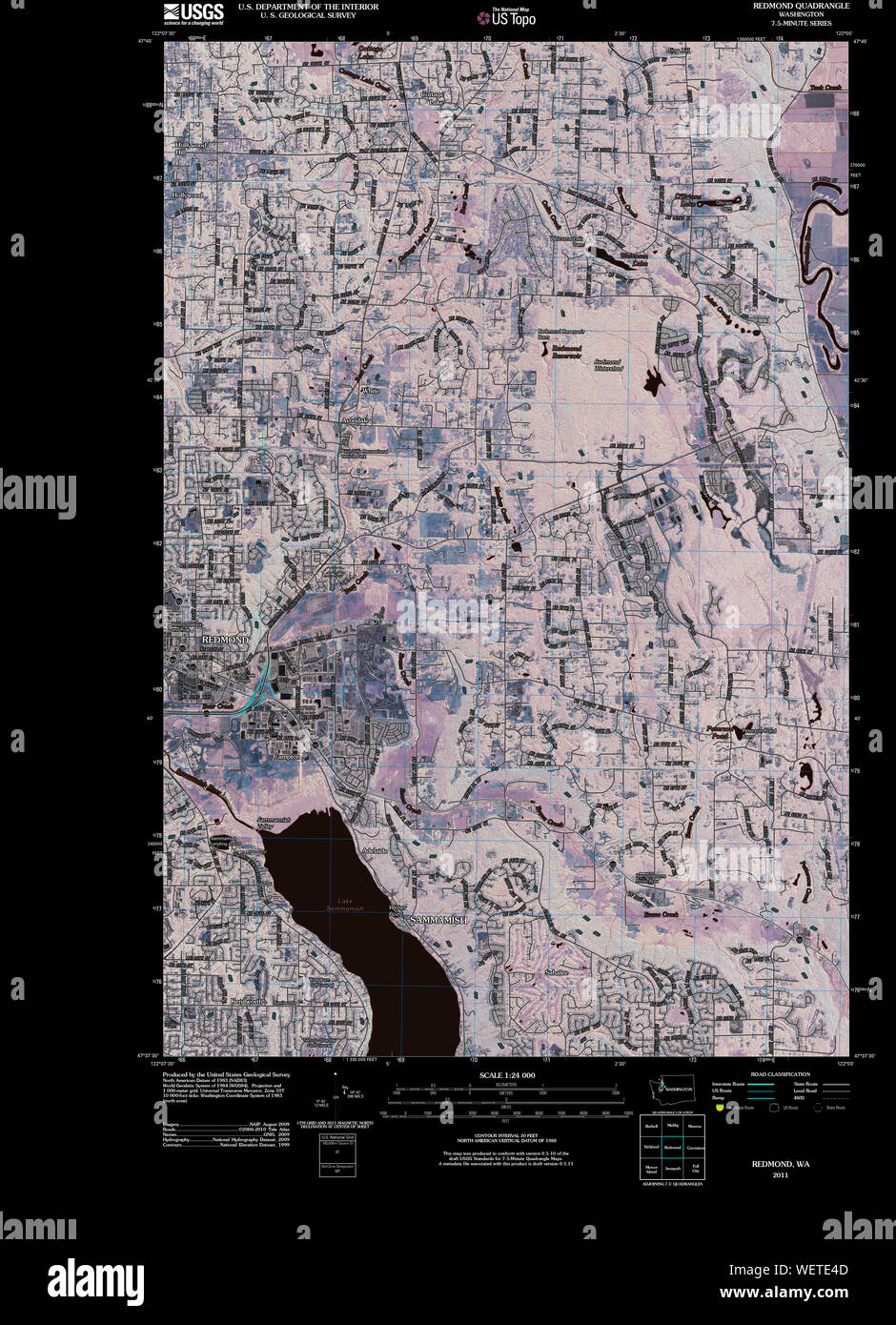 Map of redmond washington hi-res stock photography and images - Alamy Map of redmond washington hi-res stock photography and images - Alamy