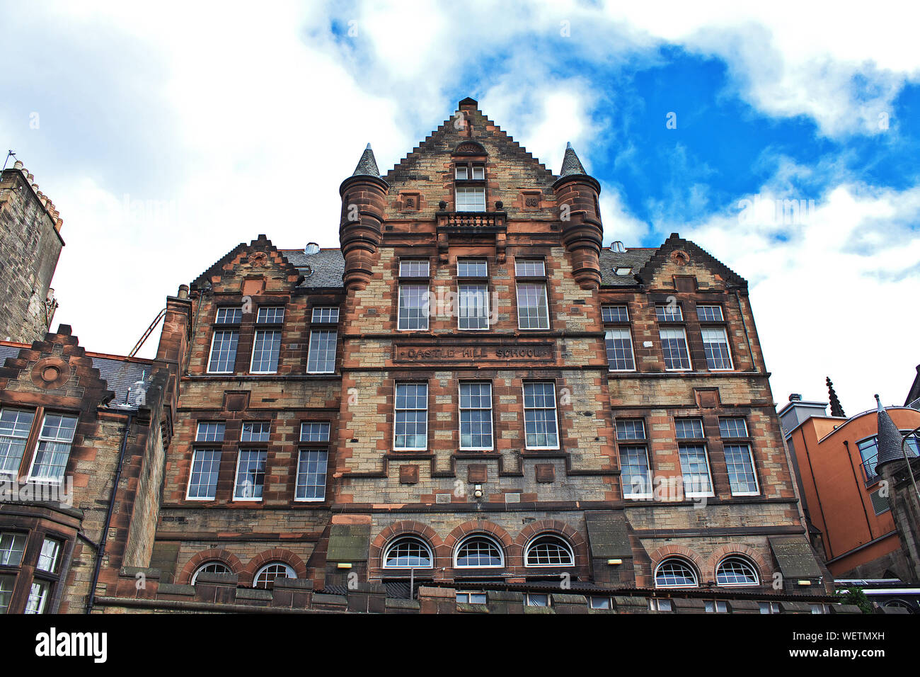 The building in Edinburgh, Scotland Stock Photo - Alamy